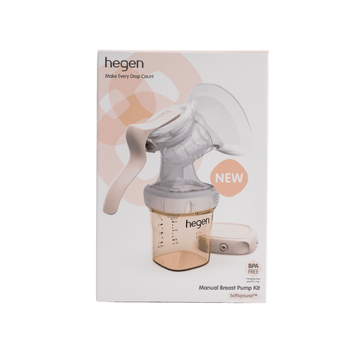 Hegen PCTO™ Manual Breast Pump Kit (SoftSqround™)